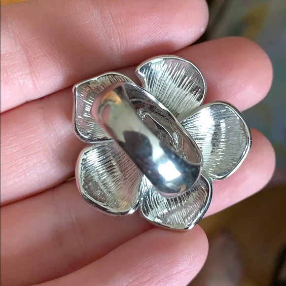 Adrianna Papell | Jewelry | Adriana Papel Flower Ring | Poshmark